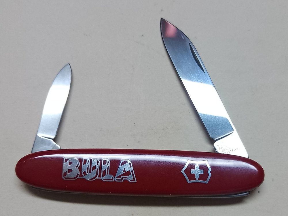 Messer - Victorinox - Pubblicitario - "BULA" (Neu (gemäss Beschreibung ...