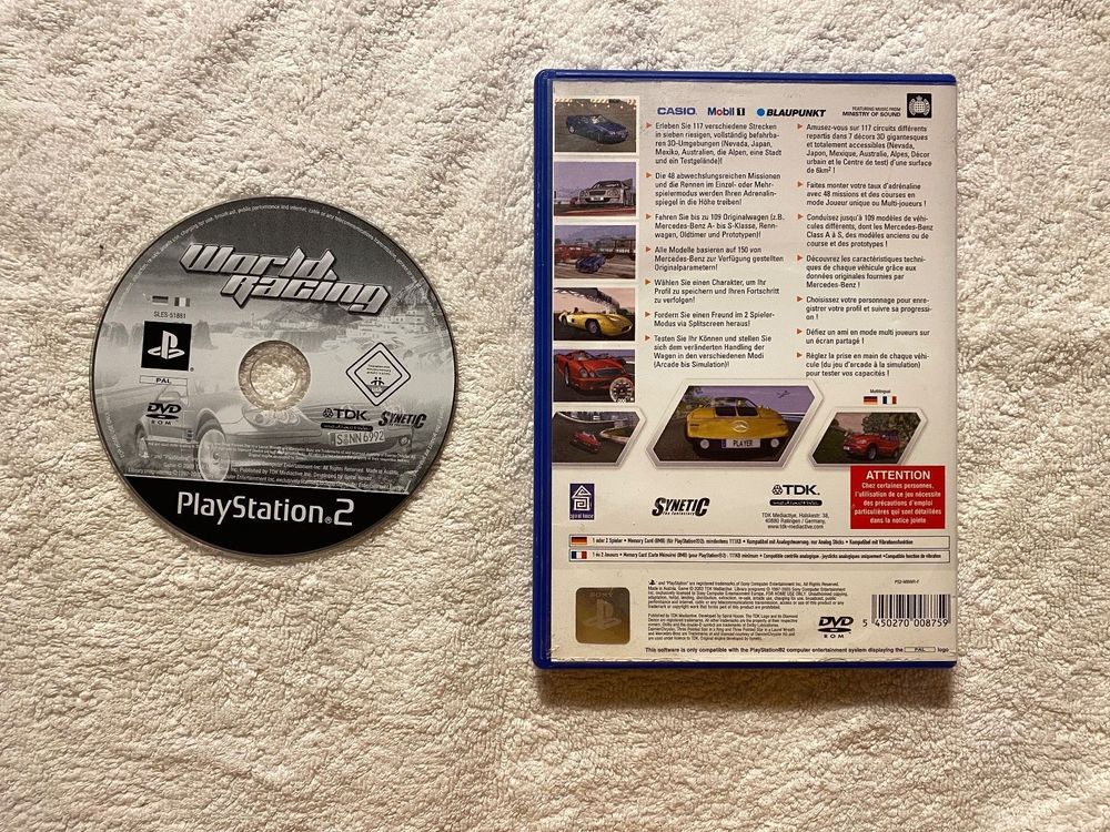 World Racing PS2 (Gebraucht) in Reichenbach i. K. für CHF 6.5 – mit ...