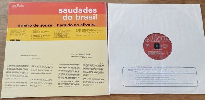 Amaro De Souza - Haraldo De Oliveira – Saudades Do Brasil LP | Kaufen auf Ricardo