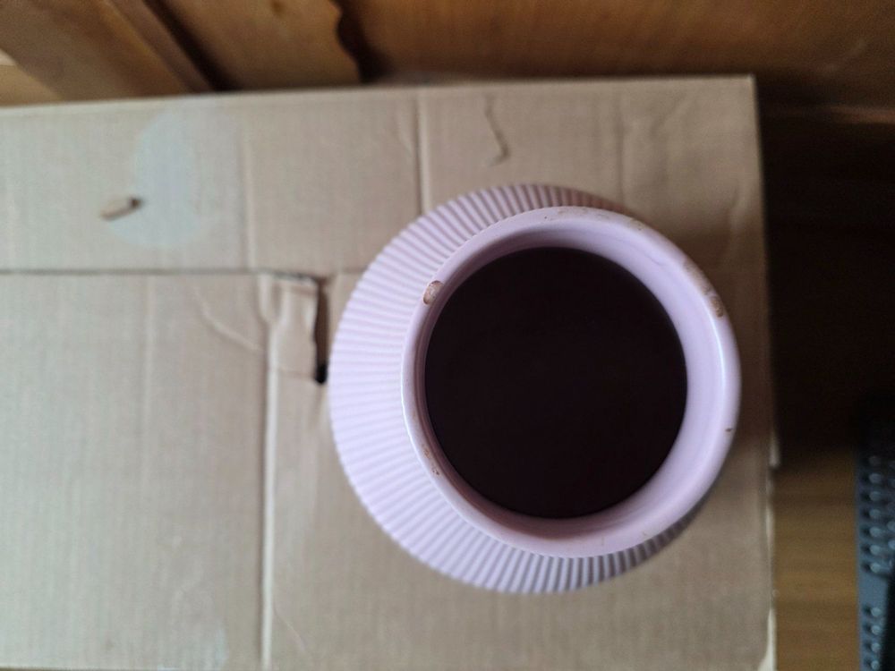 IKEA GRADVIS Vase lila Keramik schwer 23 cm (Gebraucht) in Walterswil ...