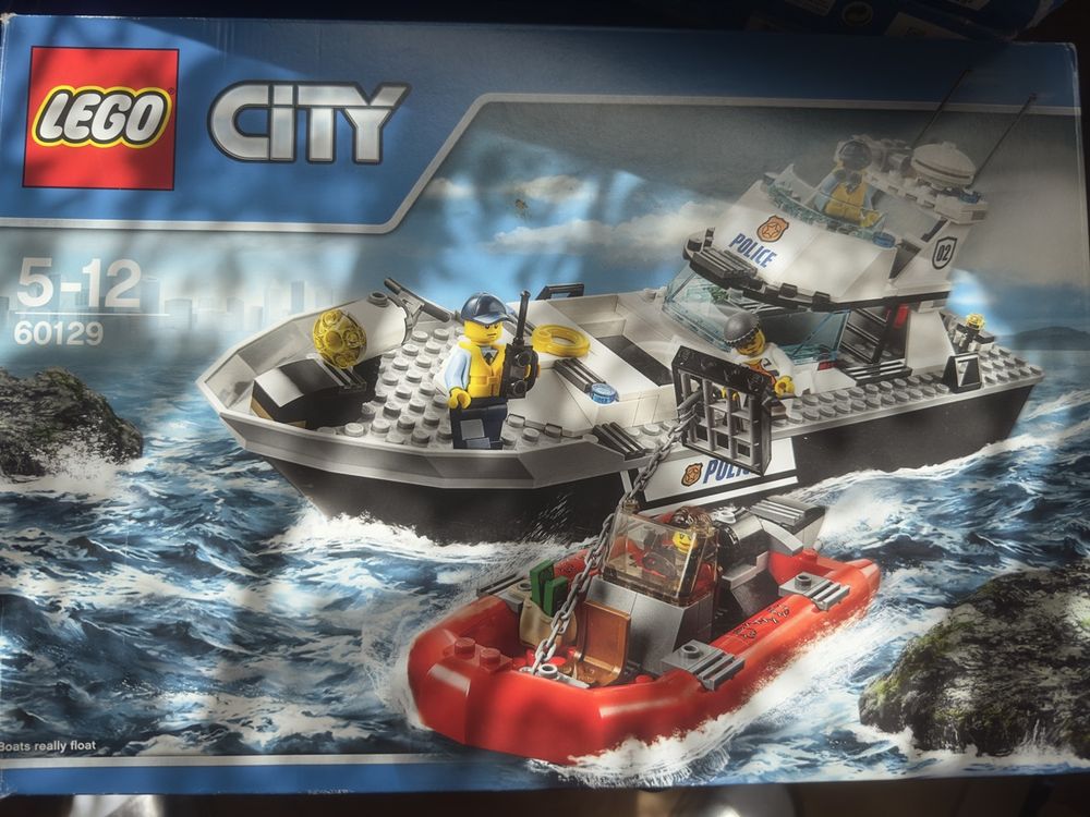LEGO City Polizei-Boot 60129 mit Anleitung (Gebraucht) in Wangen b ...