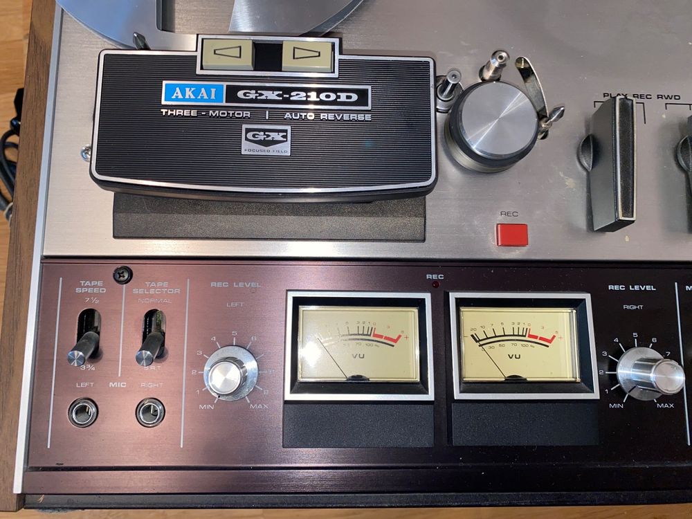Akai GX-210 D / Stereo Tonbandgerät - vintage (Gebraucht) in Rotkreuz für CHF 128 – mit ...