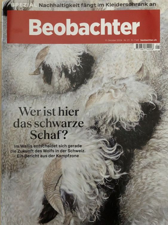 Beobachter Magazin Nachhaltigkeit, 11. Oktober 2024 (Neu und ...