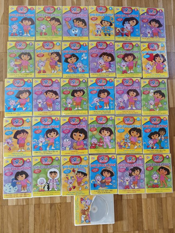 32 Dora The Explorer DVDs - extremly rare ! | Kaufen auf Ricardo