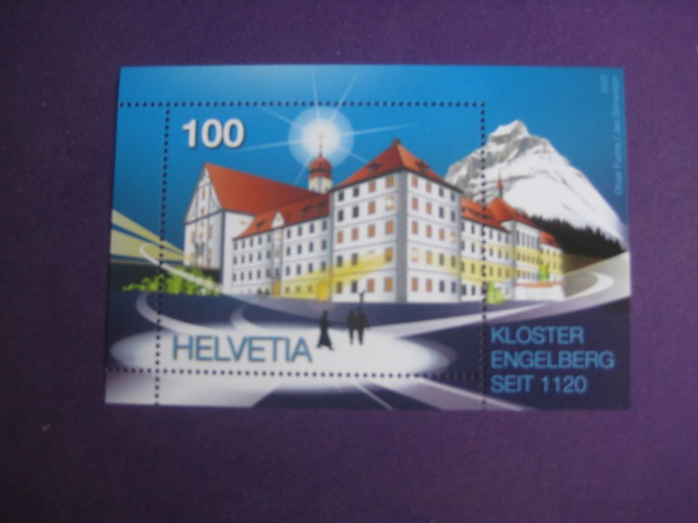 **Sonderblock Kloster ENGELBERG, 2020 | Kaufen auf Ricardo