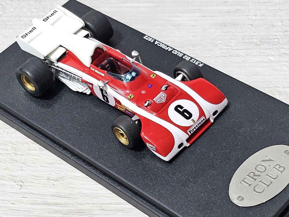 FERRARI 312 B2 F1 (Clay Regazzoni) Sud Africa 1972 1:43 | Acheter sur Ricardo