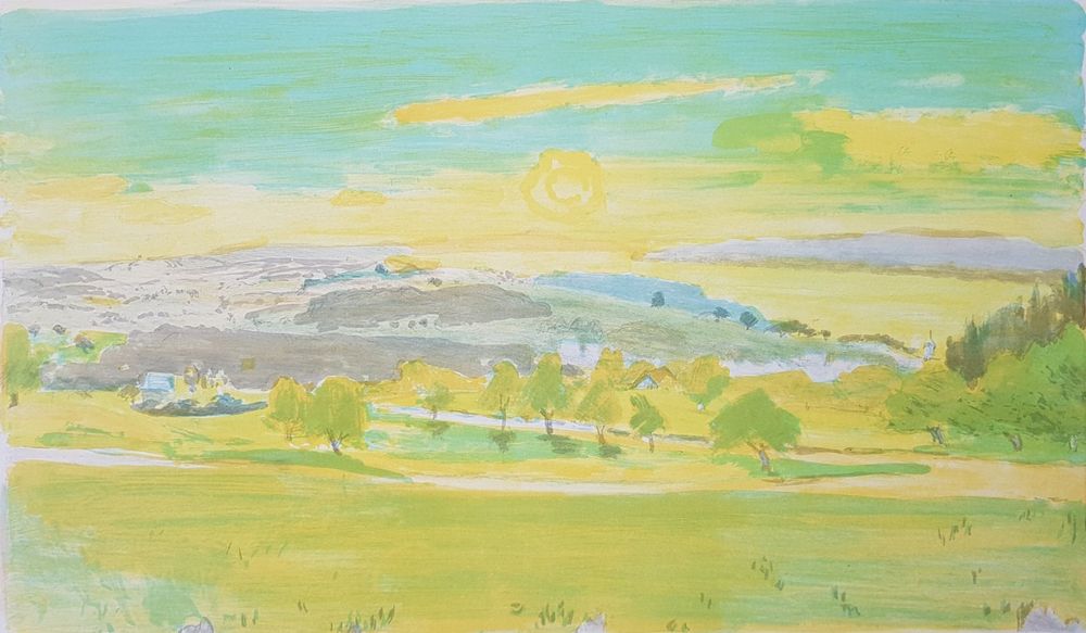 Karl Landolt - Zürich 1925 - 2009 Stäfa Schweizer Kunst (Gebraucht) in Horw für CHF 75 – mit ...