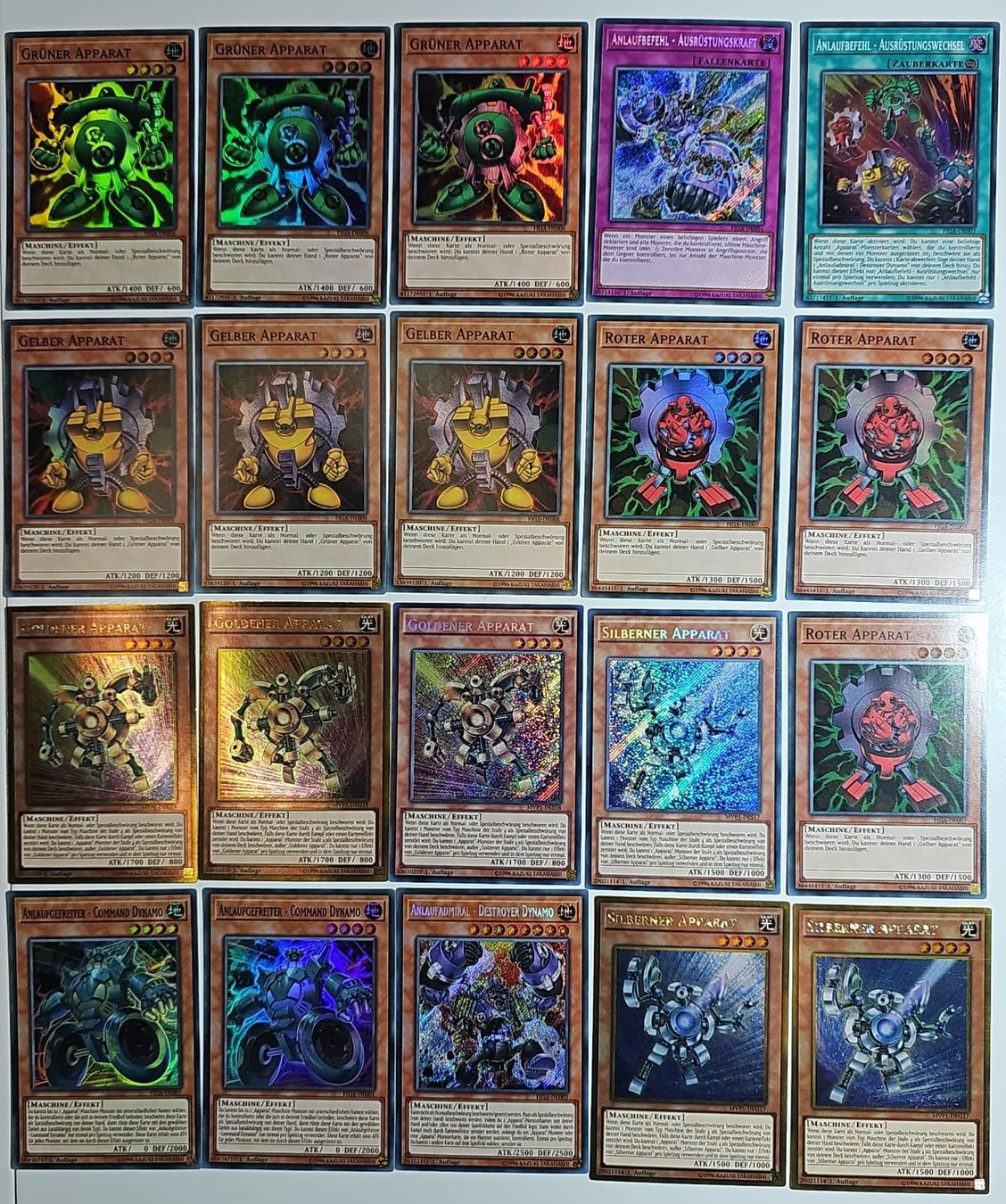 Yu-Gi-Oh! Apparate Apparat Maschinen Deck Core Sammlung (Neu und ...