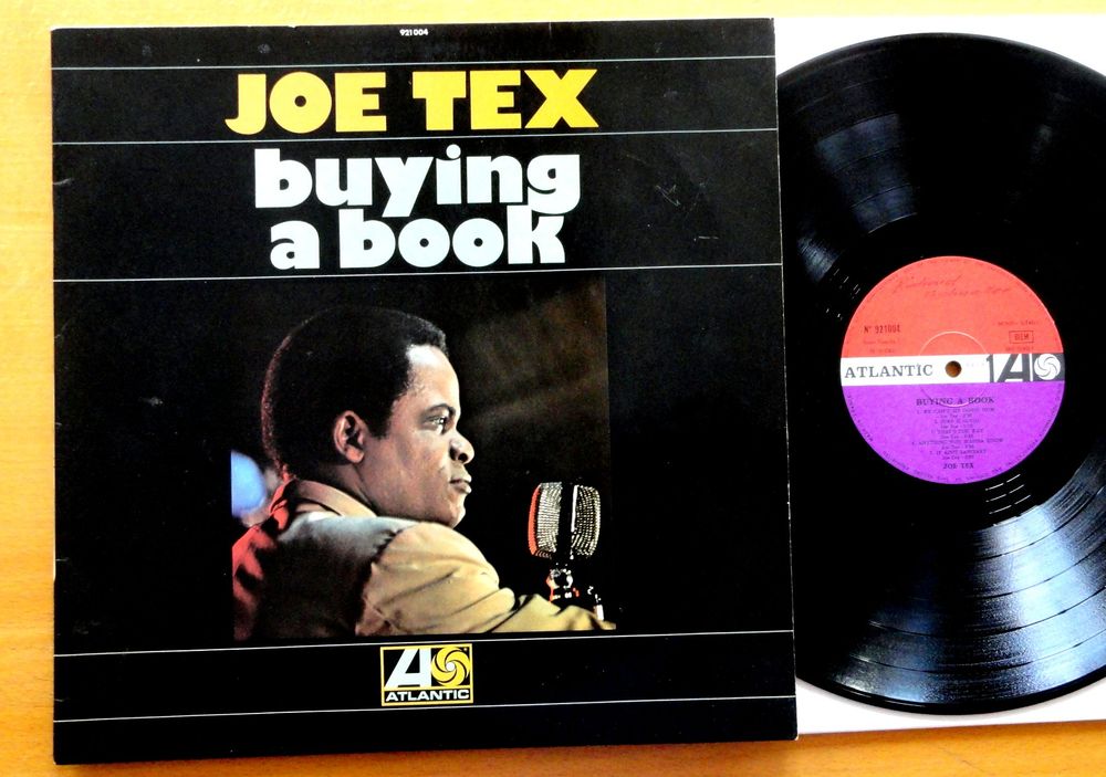 LP JOE TEX buying a book ATLANTIC 1969 FUNK SOUL (Gebraucht) in Kesswil ...