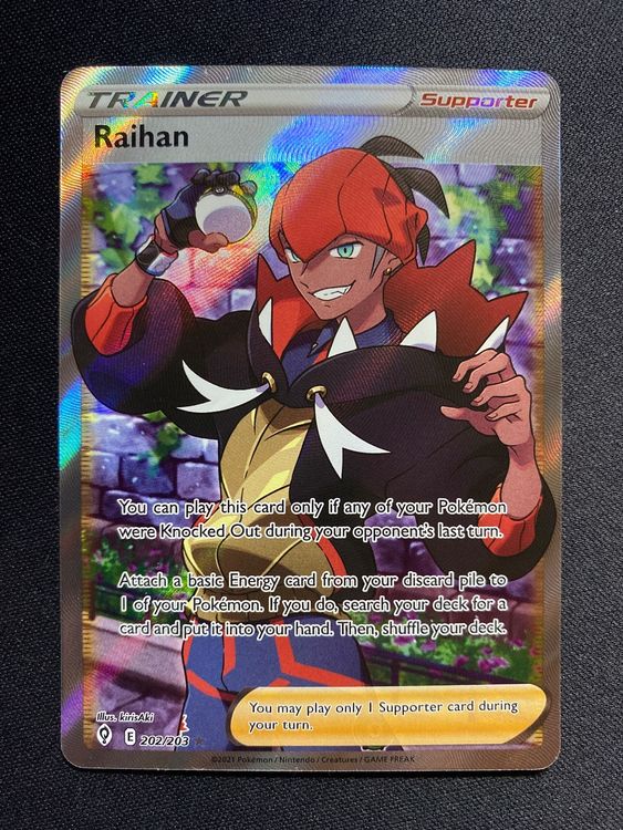 Raihan Full Art - Evolving Skies - 202/203 - EN | Kaufen auf Ricardo