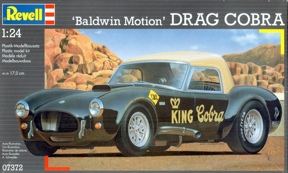 1/24 Drag Cobra Baldwin Motion Revell 7372 | Kaufen auf Ricardo
