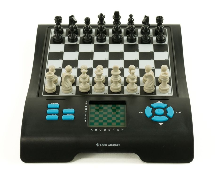 NEU MODEL - SCHACHCOMPUTER "EUROPE CHESS CHAMPION 8 IN 1 " (Neu und ...