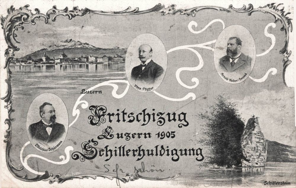 Fritschizug Luzern 1905, Schillerhuldigung | Kaufen auf Ricardo