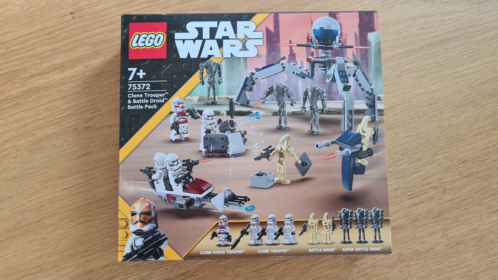 LEGO Star Wars 75372 Clone Trooper & Battle Droid Pack - NEU (Neu und originalverpackt) in ...