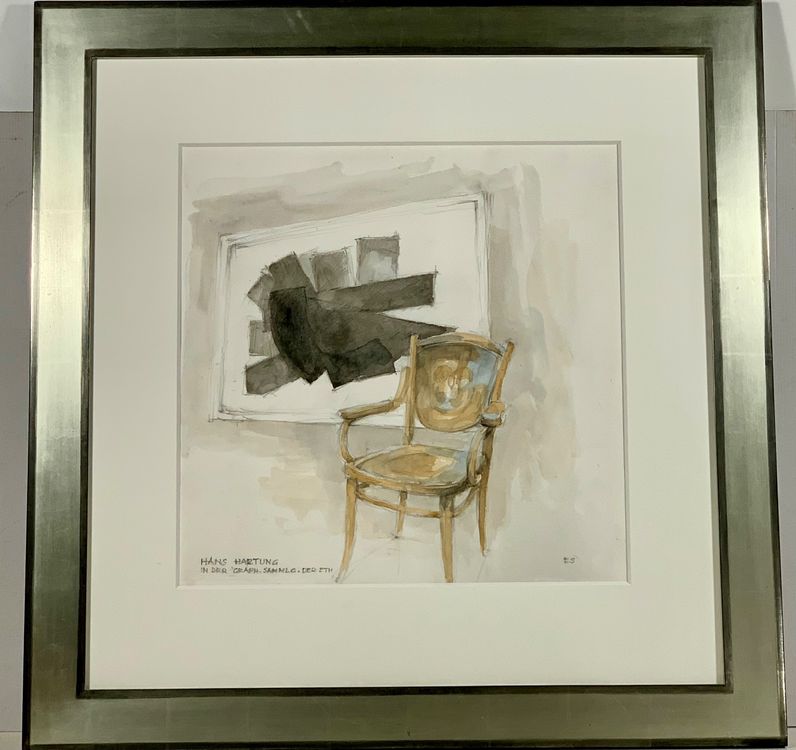 Hans Hartung (1904-1989) Stilleben Aquarell | Kaufen auf Ricardo