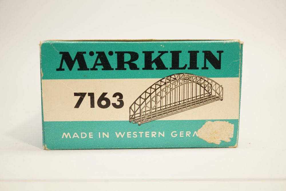 8º Märklin 7163 Bogenbrücke Metall grau 5) | Kaufen auf Ricardo