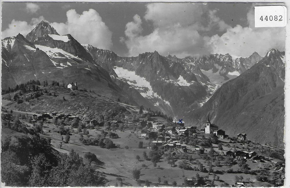 Zeneggen mit Bietschhorn - Photo: E. Gyger (Gebraucht) in Ettingen für ...