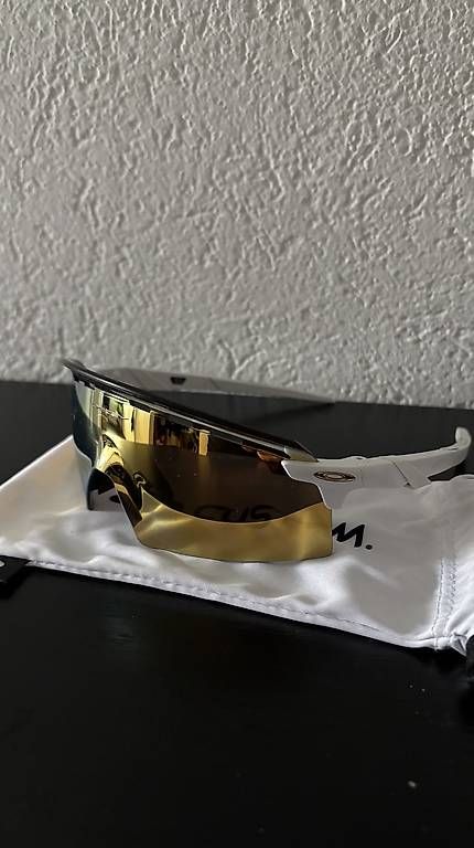 Oakley Custom Encoder Strike Vented White Prizm 24k (Gebraucht) in ...