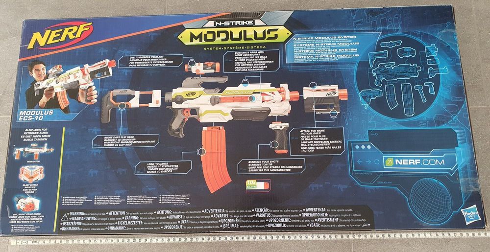 NERF Modulus ECS-10 motorisierter Blaster | Kaufen auf Ricardo