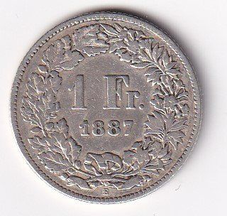 Schweiz 1 Fr. 1887 rar | Kaufen auf Ricardo