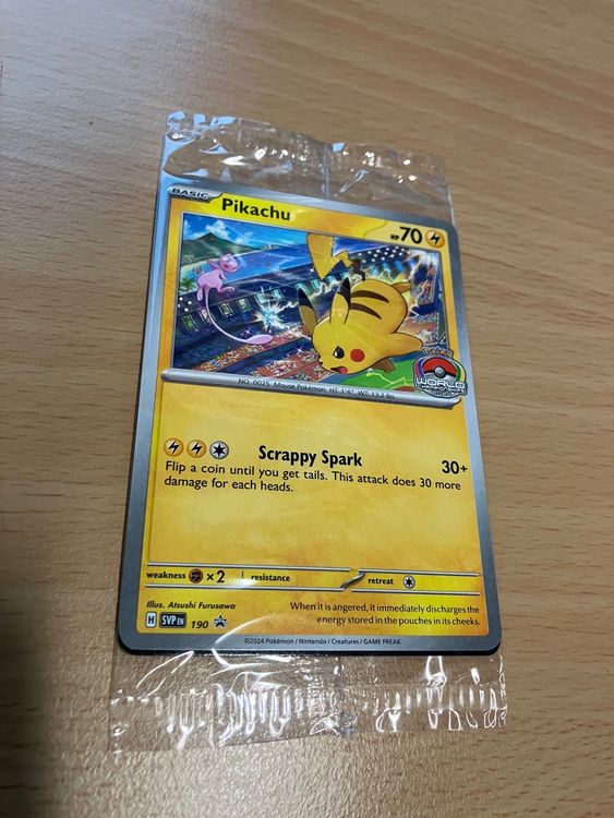Pikachu World Championships 2024 Promo (Neu und originalverpackt) in ...