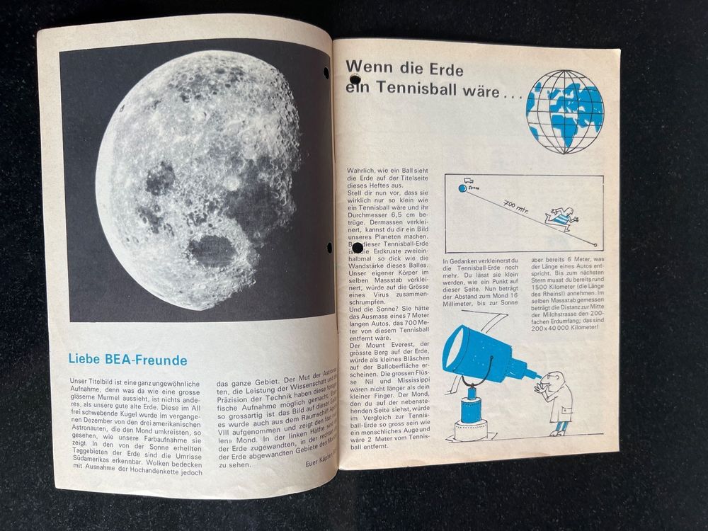 BEA Schülerpost Nr. 5 1969 mit Käpten BEA (Gebraucht) in Gysenstein für ...