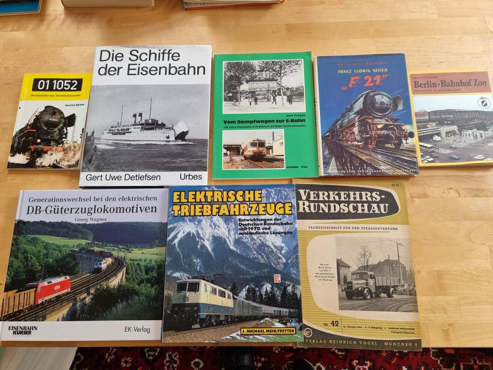 8 Bücher über die Deutsche Eisenbahn (Gebraucht) in Birrwil für CHF 8 – mit Lieferung auf ...
