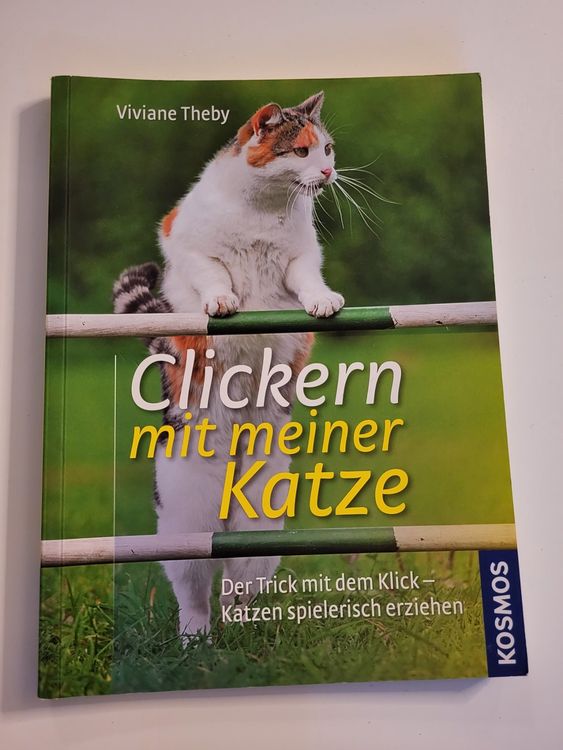 Clicker und Buch "Clickern mit meiner Katze" von Theby (Gebraucht) in ...