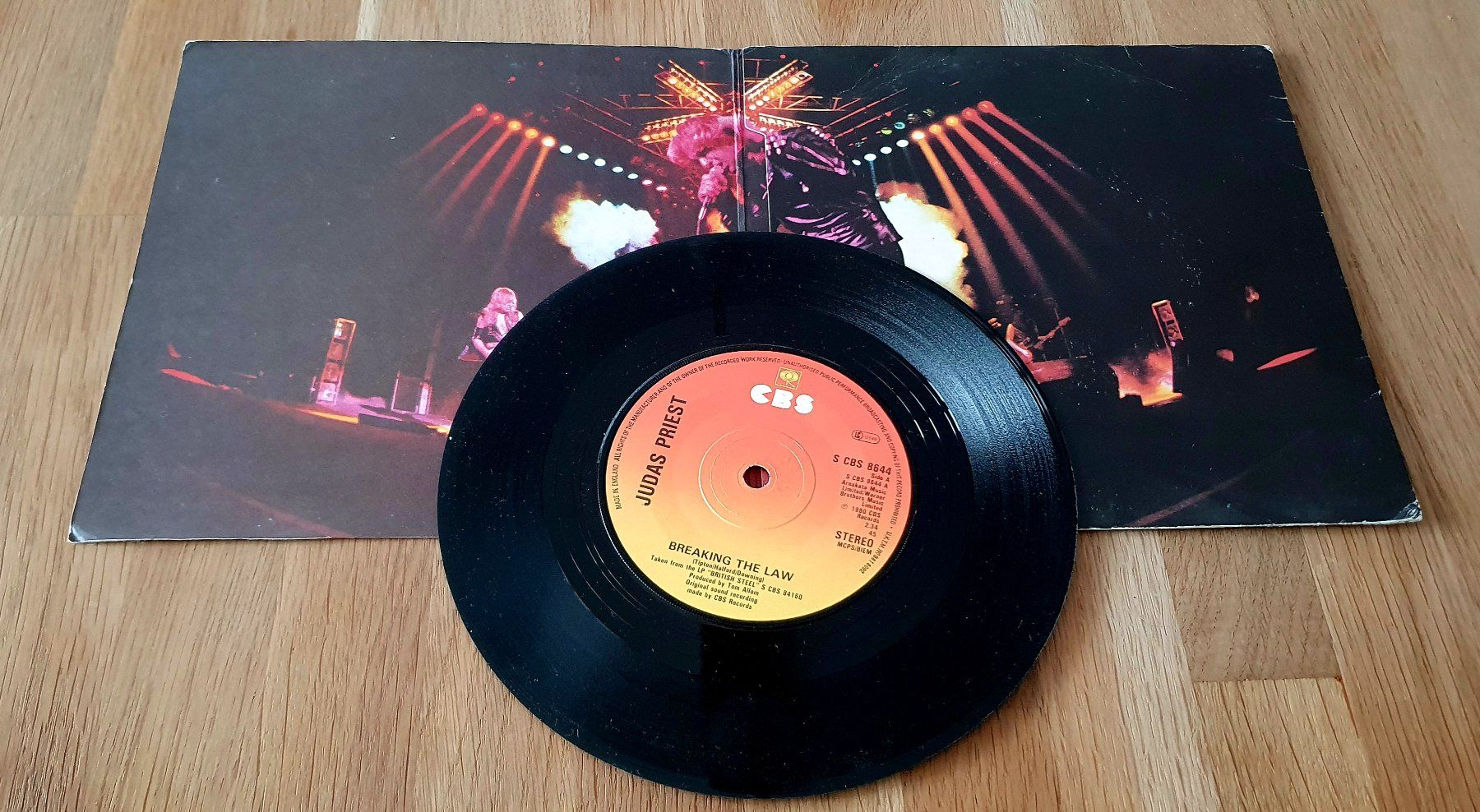 JUDAS PRIEST, Breaking the Law, UK Single, NEUWERTIG! (Gebraucht) in ...