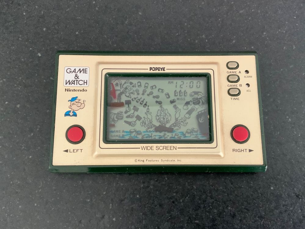 Nintendo Game & Watch Popeye 1981 | Kaufen auf Ricardo