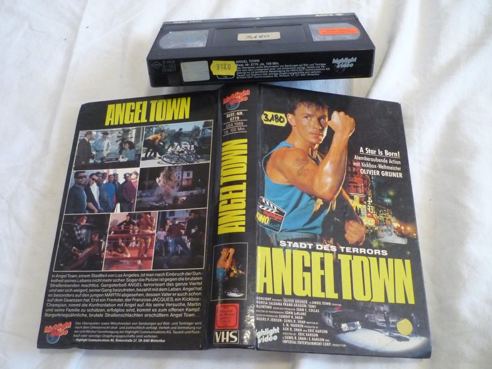 VHS Video Rarität - Angel Town - Stadt des Terrors (Gebraucht) in ...