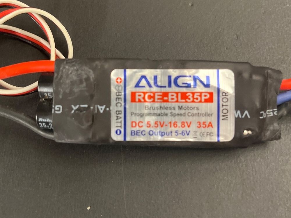 Align RCE-BL35P - Brushless Controller (ESC) (Gebraucht) in Stäfa für ...
