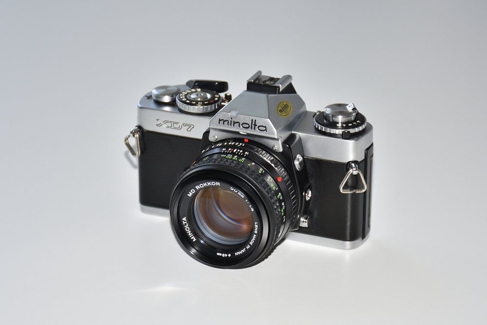 Minolta XD 7 mit MD Rokkor 50mm 1.4 Chrom | Kaufen auf Ricardo