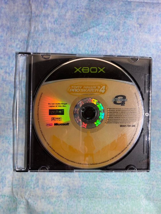 XBox: Tony Hawk Pro Skater 4 *NUR DISK* | Kaufen auf Ricardo