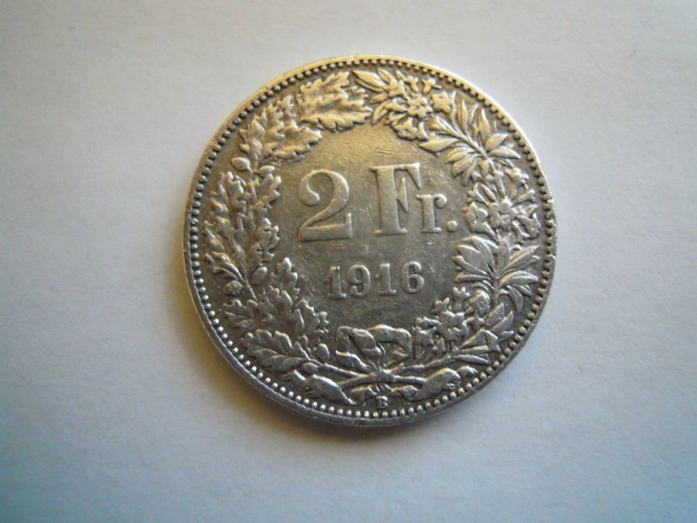 2 Fr. 1916 rar / gute Erhaltung | Kaufen auf Ricardo