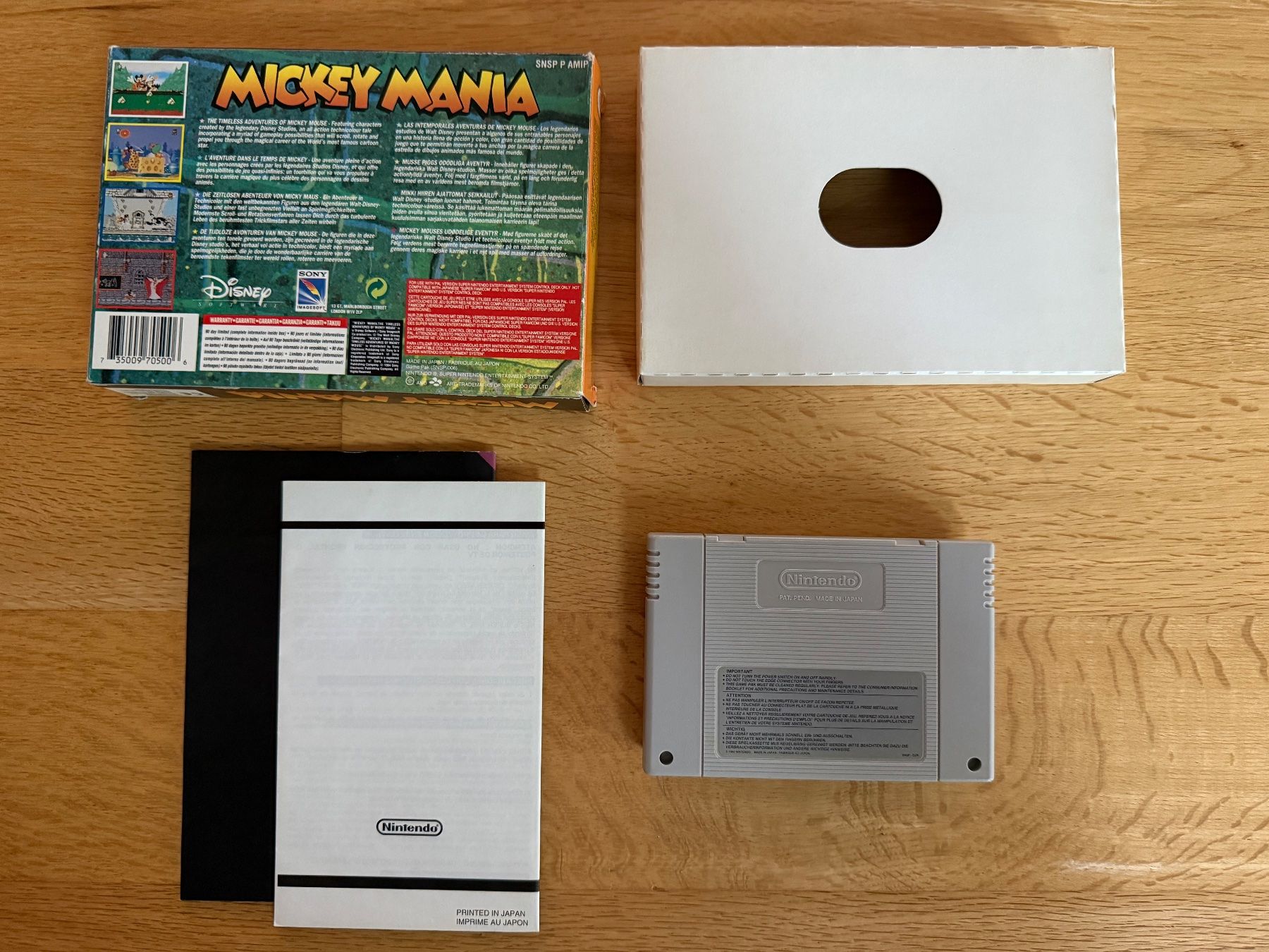 Mickey Mania (SNES) OVP (D'occasion) à Vucherens pour CHF 35 – avec ...