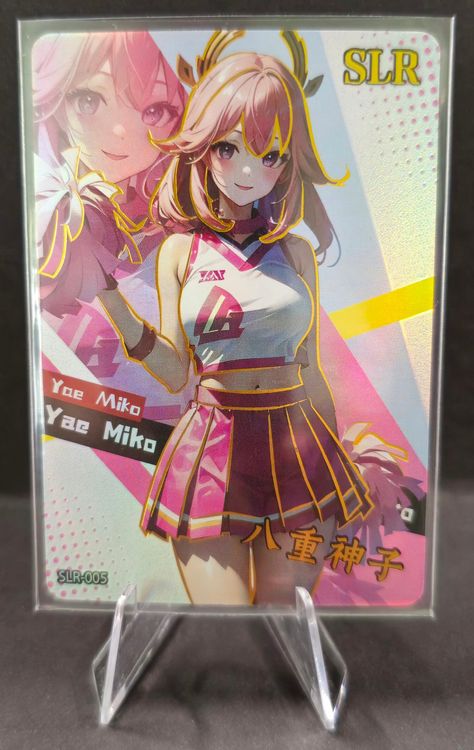 Genshin Impact Thick Card SLR Foil Yae Miko (Neu (gemäss Beschreibung)) in Meyrin für CHF 7 ...