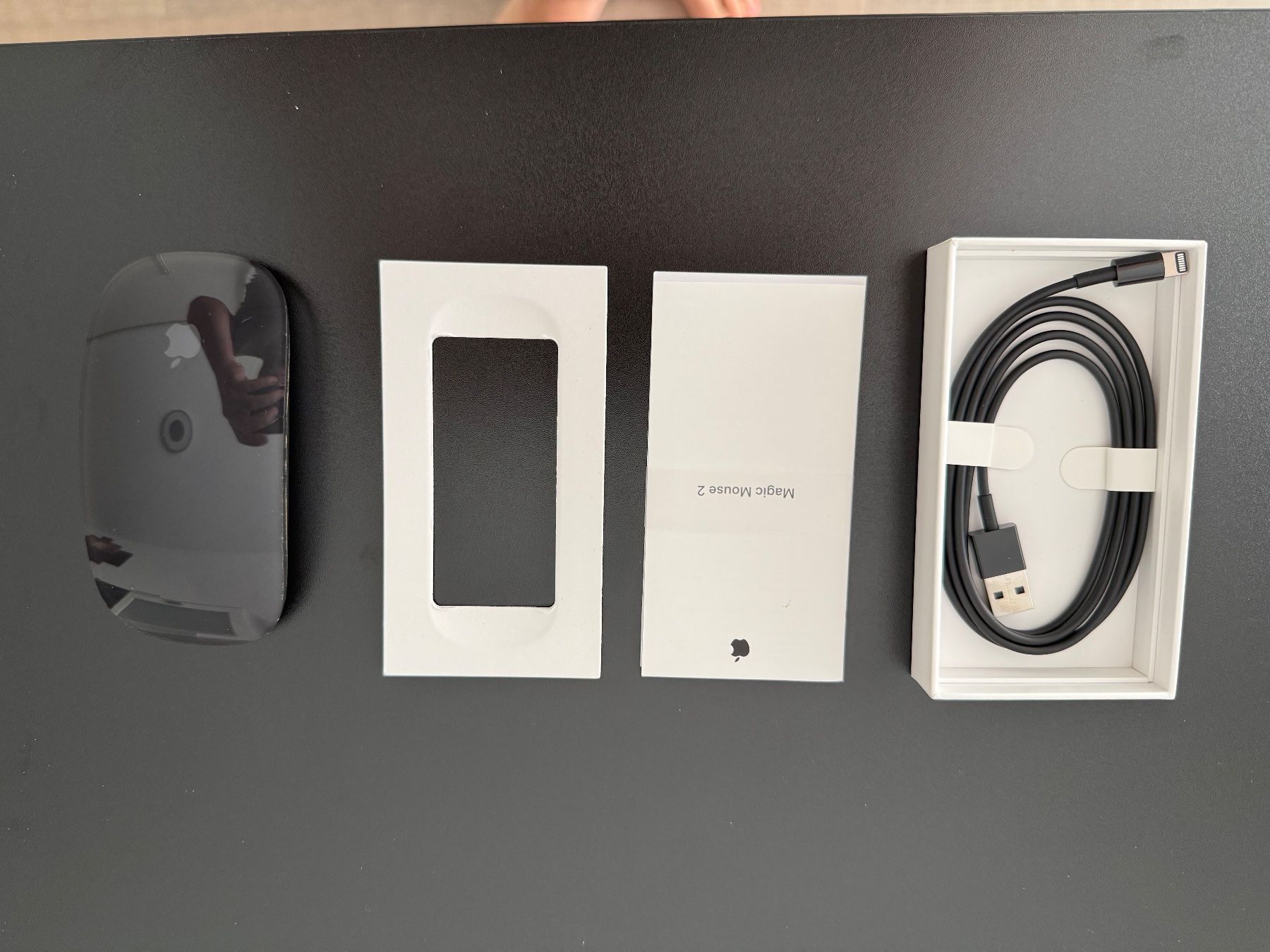 Apple Magic Mouse 2, Schwarz, Neuwertig, mit OVP! (Gebraucht) in ...