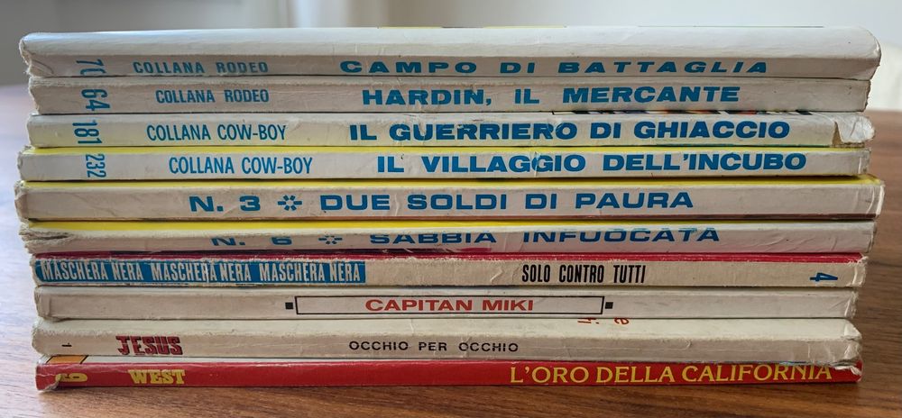 Comic / Fumetto / Italien 70er 80er Jahre / 10 Stück (Gebraucht) in ...