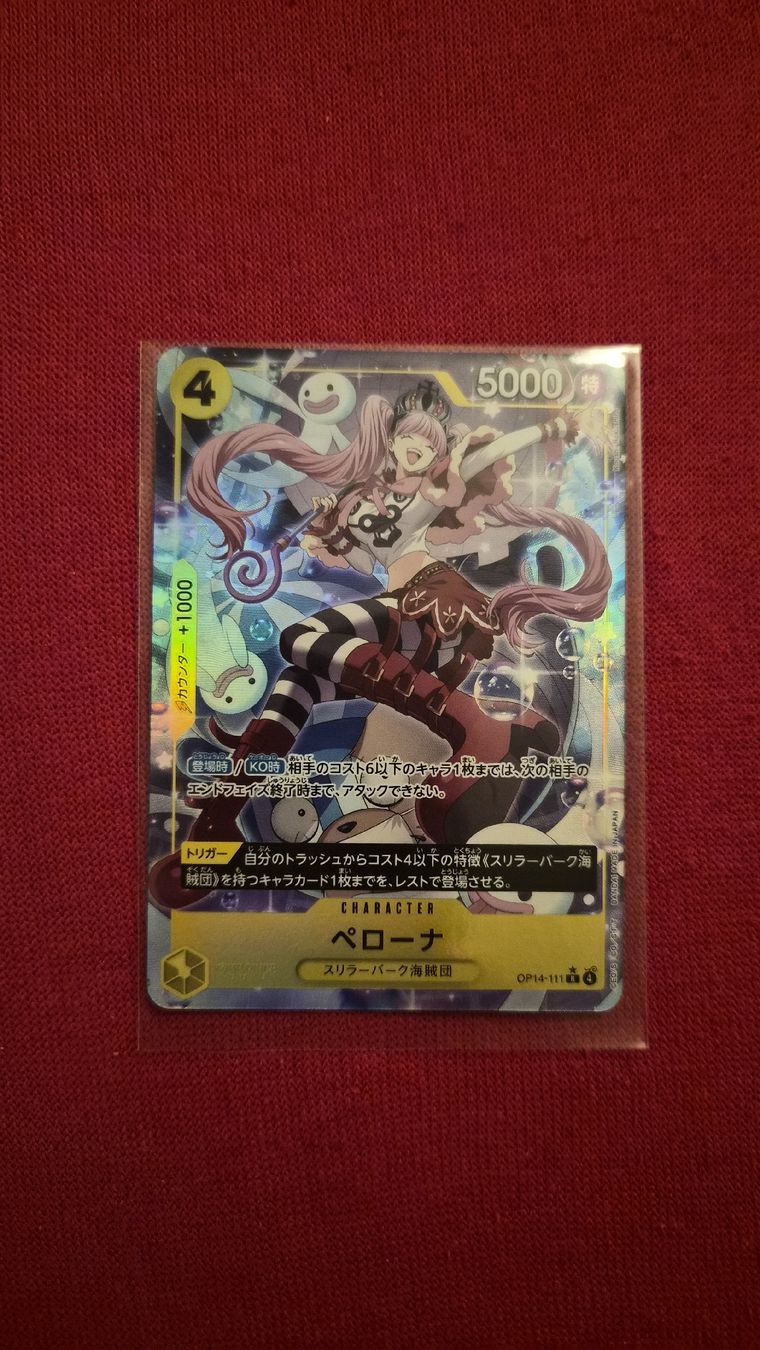 Perona (One Piece TCG - Azure Sea's Seven) JP (Neu (gemäss Beschreibung ...