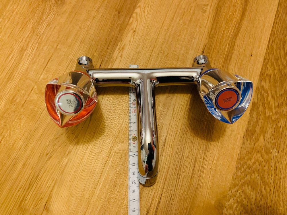 Wandbatterie Hahnen KWC Star 153 mm Achsabstand mit Neuteile | Kaufen ...