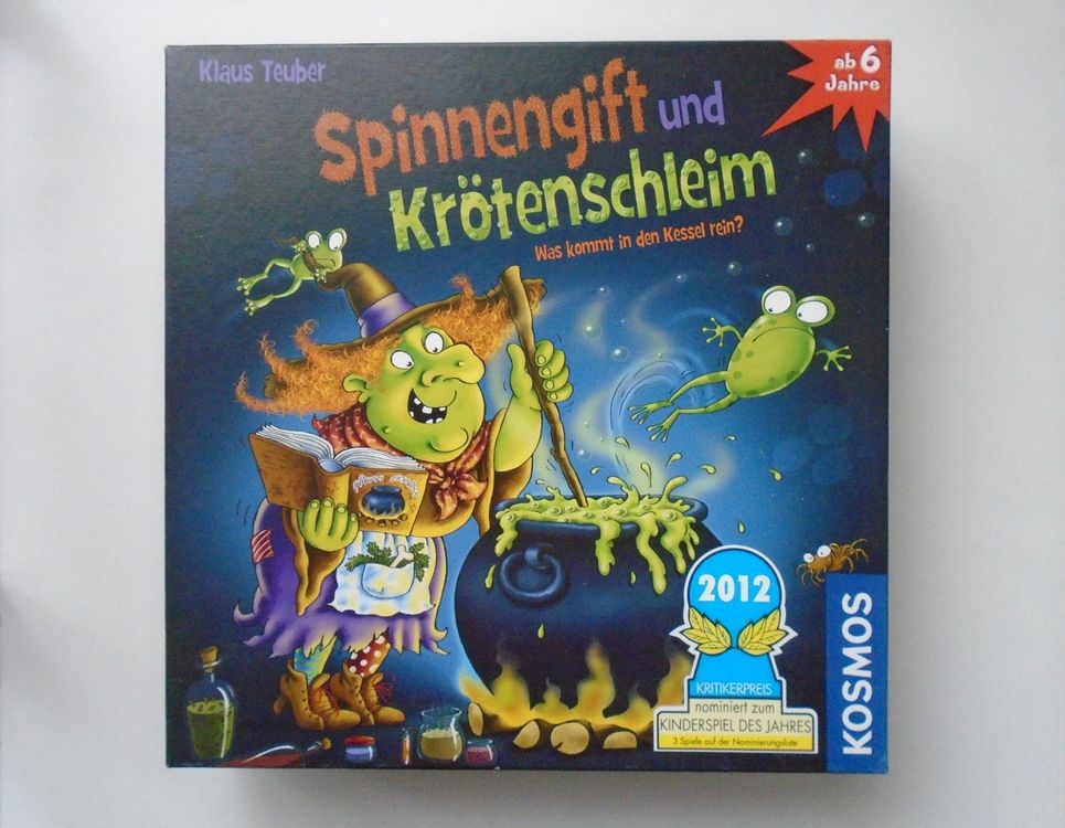 Spinnengift und Krötenschleim *K. Teuber (Siedler von Catan) (Gebraucht ...
