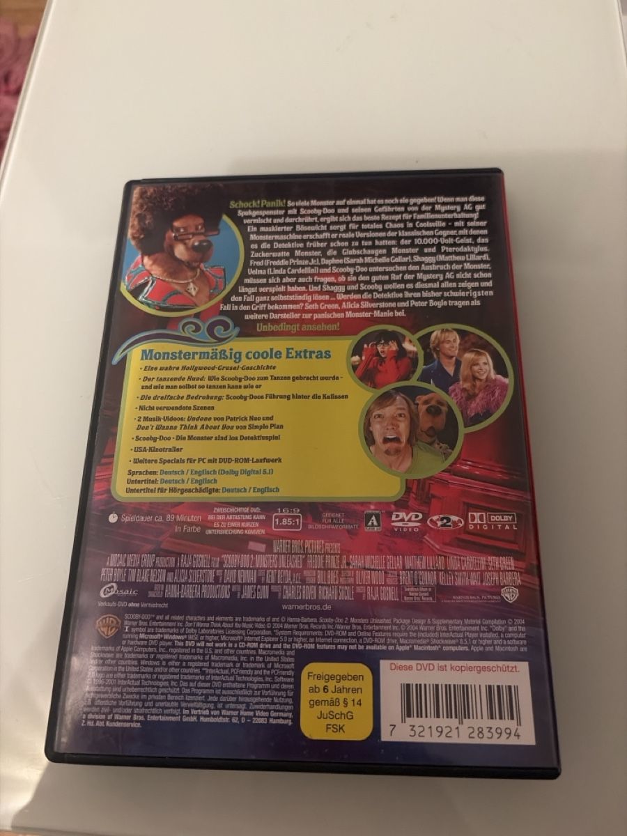 Scooby-Doo 2 - Die Monster sind los DVD, Top Zustand! (Gebraucht) in ...