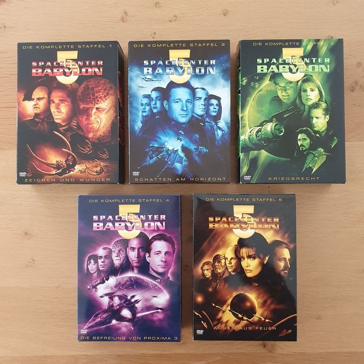 Babylon 5 Komplettbox 1-5, alle Staffeln, DVD | Kaufen auf Ricardo