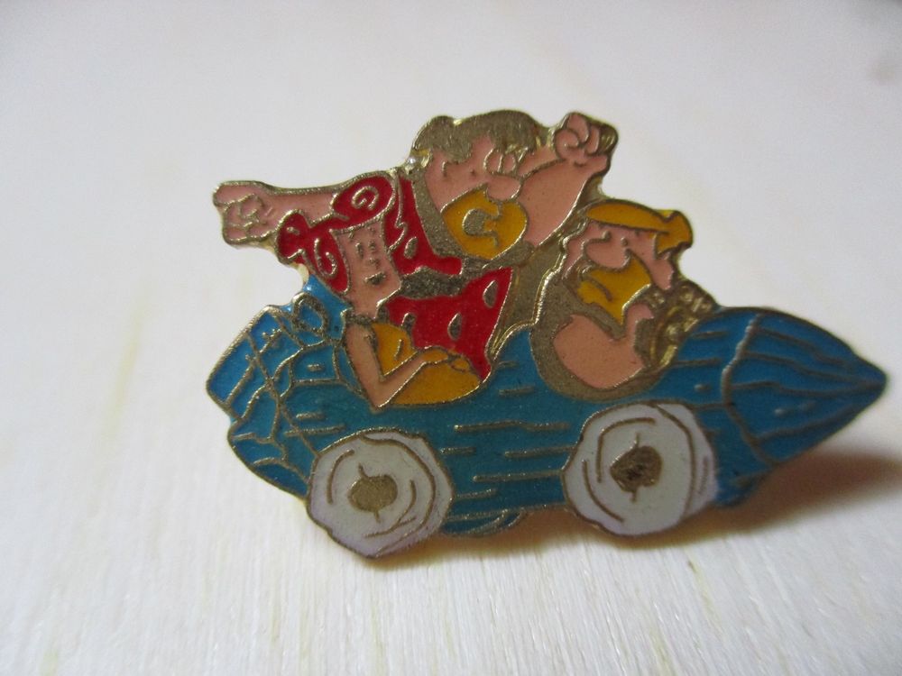 Fred Feuerstein und Barny Flinstone Pin (Neu (gemäss Beschreibung)) in ...