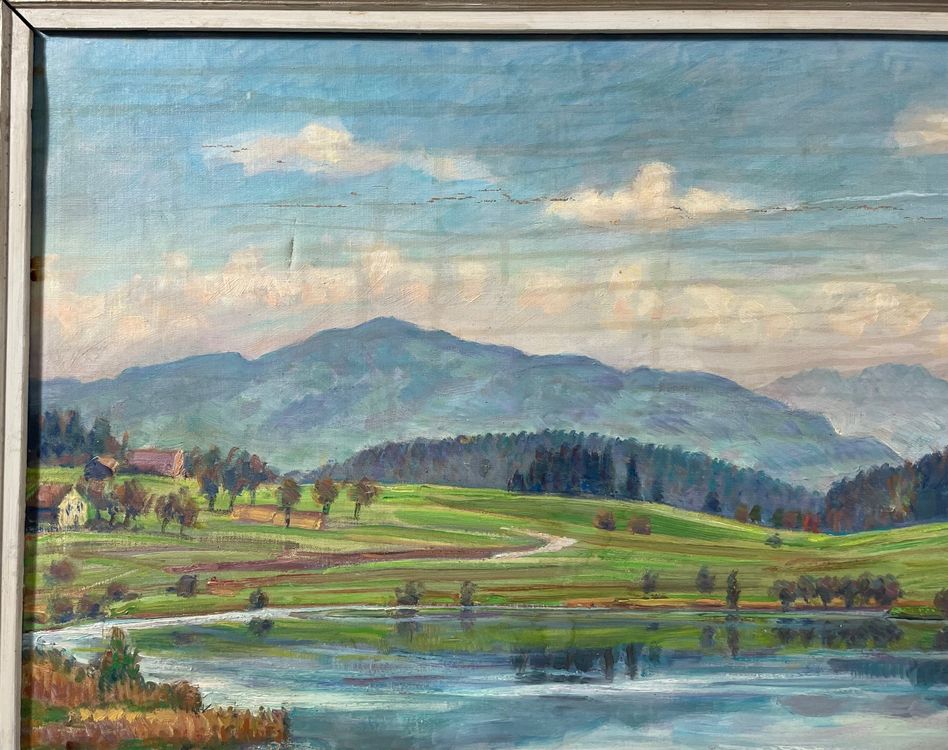 Oskar Nussio (1899-1976) grosses Gemälde - Landschaft (Gebraucht) in ...