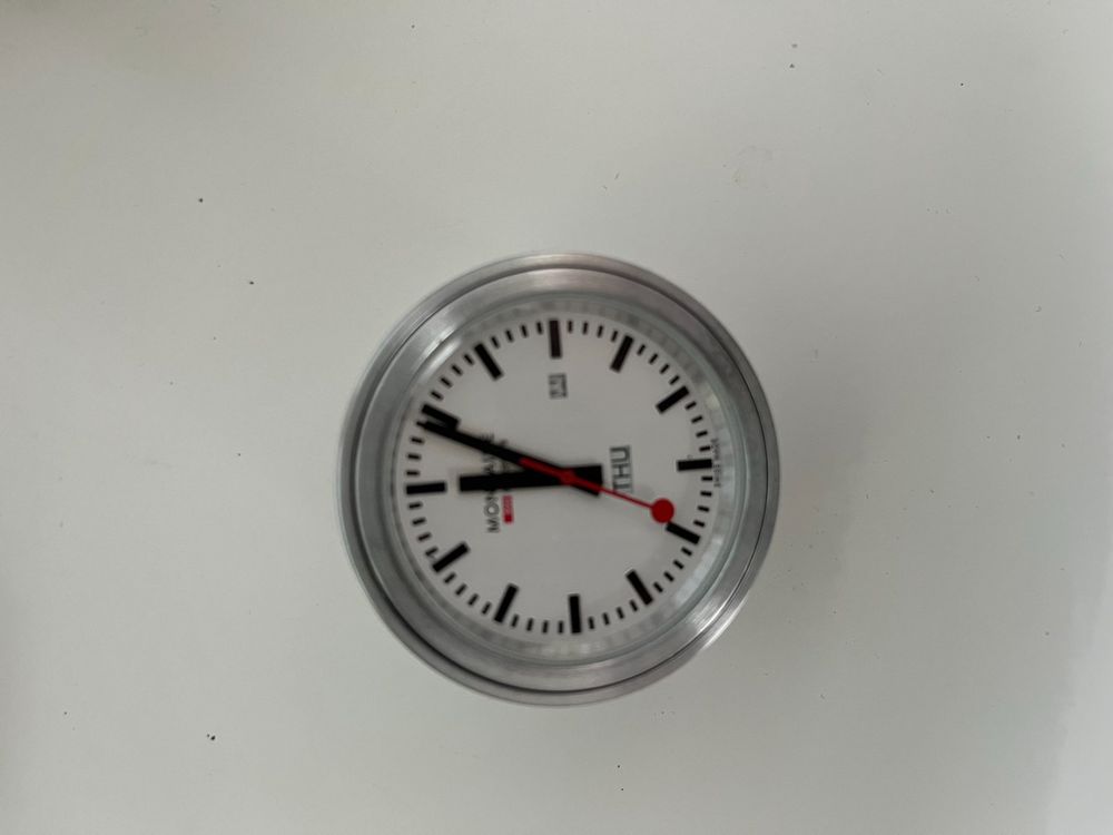 Mondaine SBB Uhr Tischuhr (Gebraucht) in Oberbipp für CHF 64 – mit ...