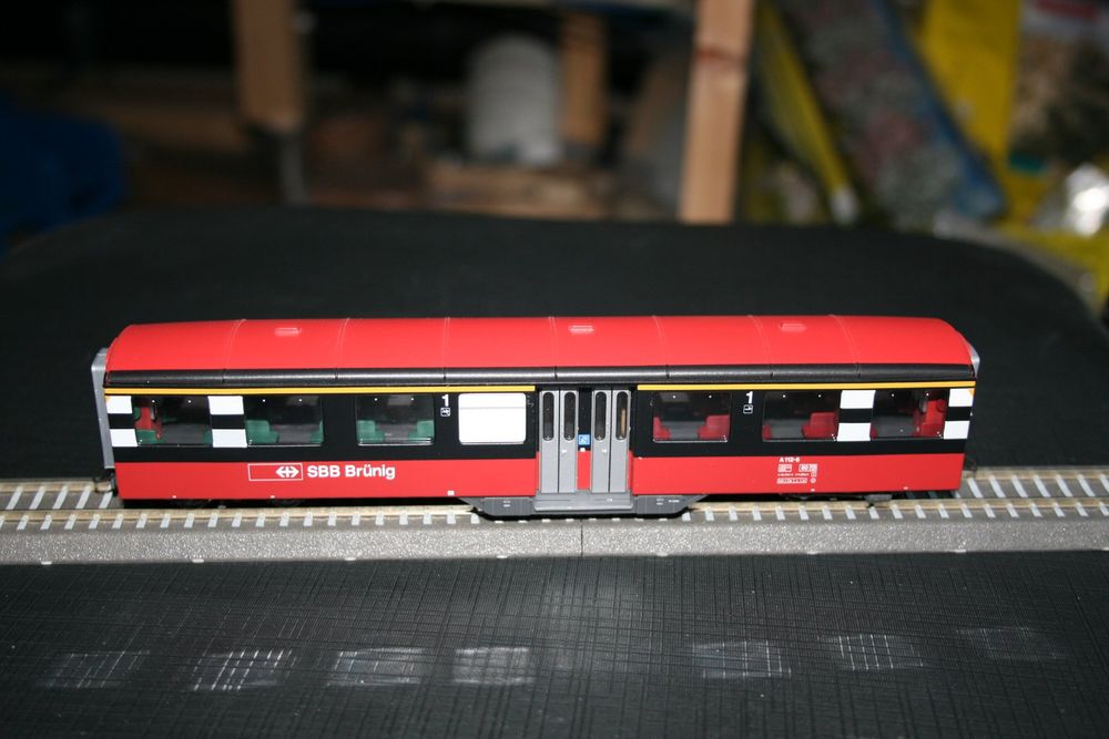 Bemo 3259 442 SBB Brünig Mitteleinstiegswagen A 112 zebra | Kaufen auf ...