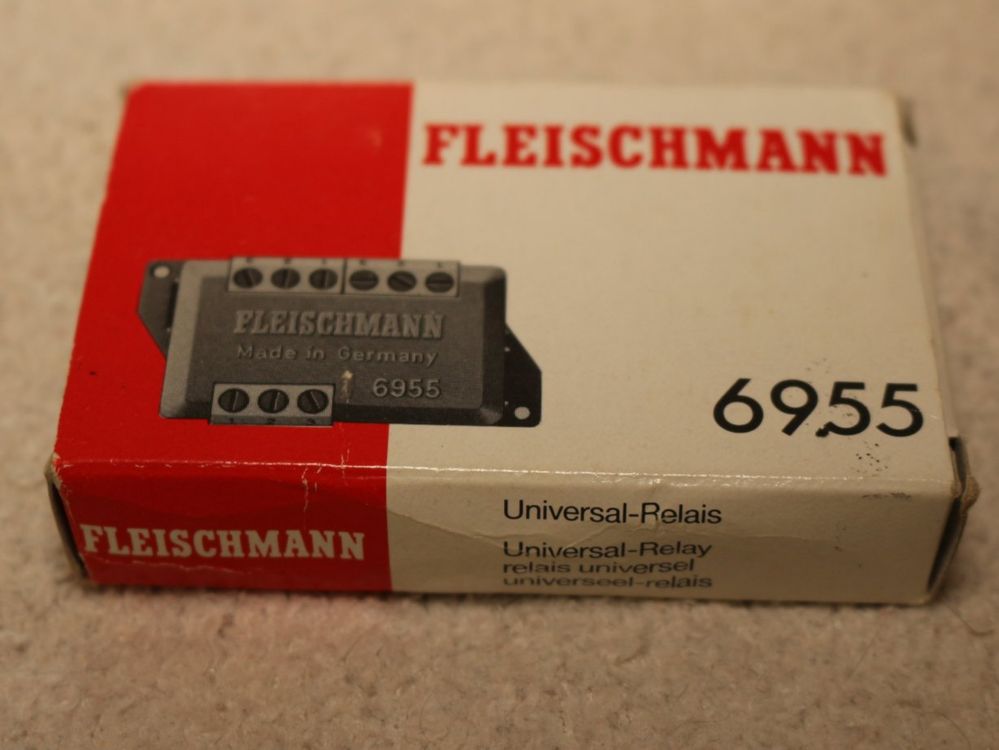 Fleichmann H0 Art.N°6955 Universalrelais zweischaltende OVP (Neu und ...