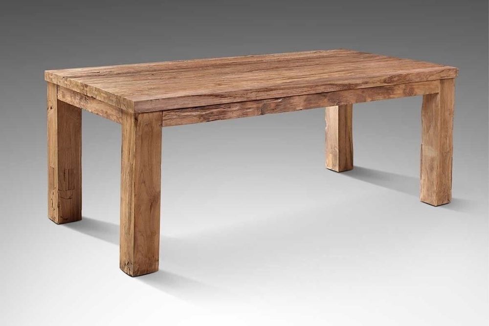 Teakholz Tisch Massiv Tischplatte 5 cm (Neu und originalverpackt) in Näfels für CHF 1999 – nur ...